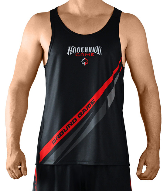 Boxing Tank Top Knockout Game (Black) | Men \ Training wear \ Tank Tops ...